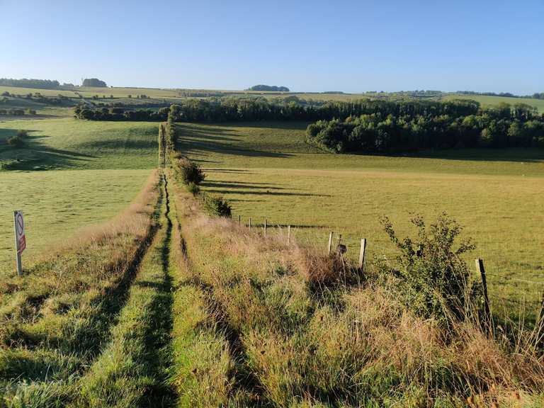 Imber Range loop | bike Tour | Komoot