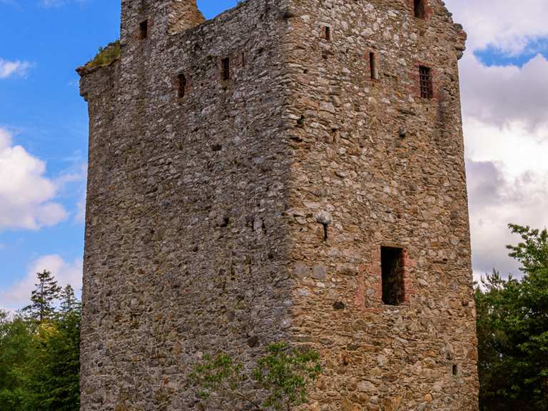 Glen Esk Waterfalls & Invermark Castle loop from Auchronie — Cairngorms ...