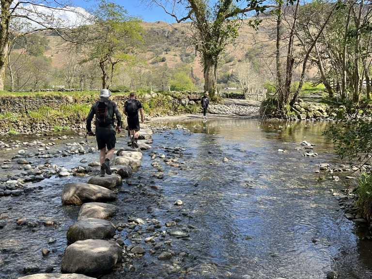 Castle Crag Borrowdale & Millican Dalton's Cave loop from Seatoller ...