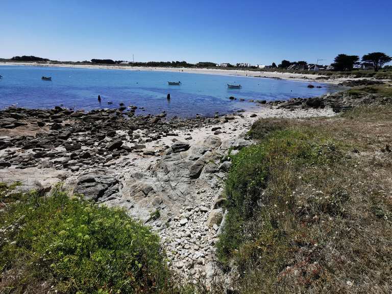 Plage de Pors-Carn - Itinéraires vélo et carte | Komoot