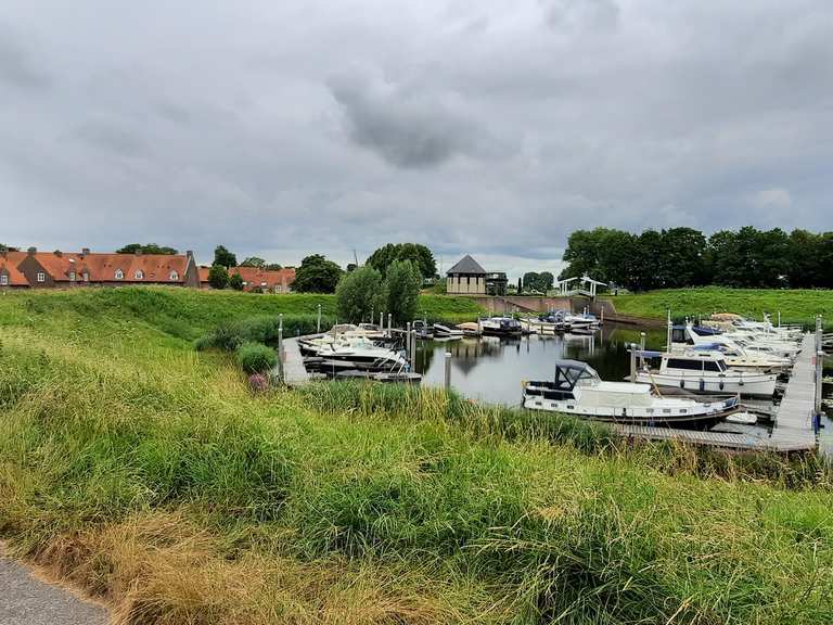 Vestingstad Heusden fietsroutes en kaart | Komoot