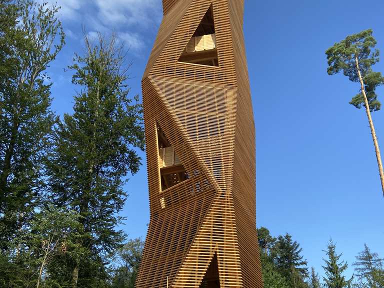 Aussichtsturm Hardwald : Radtouren und Radwege | komoot