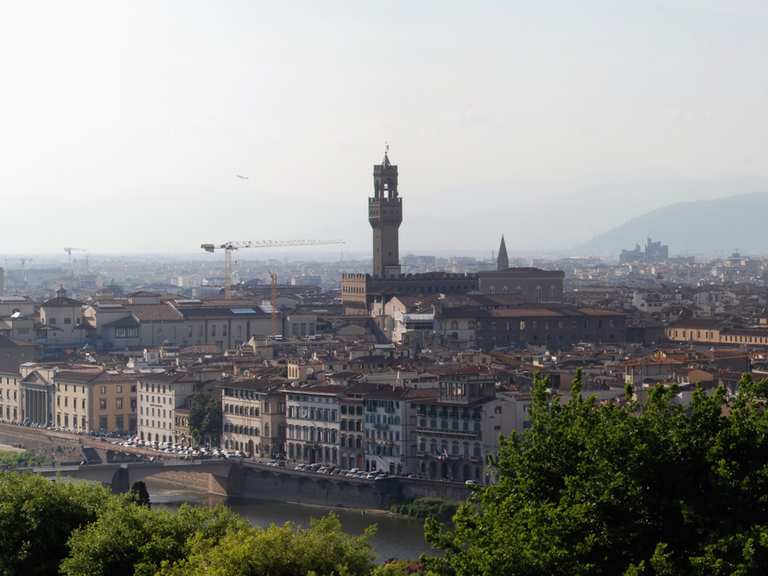 The cycle path along the Arno in Florence – loop from Rignano sull'Arno | bike Tour | Komoot
