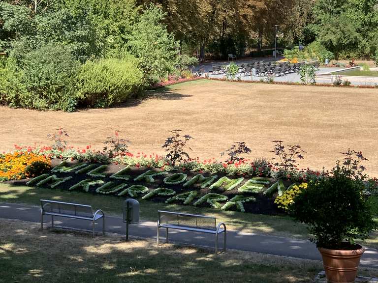 Kurpark Bad Windsheim: Wanderungen und Rundwege | komoot