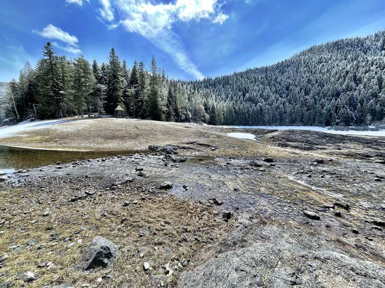 Übergang kleiner zum großen Schwarzen See: Wanderungen und Rundwege ...