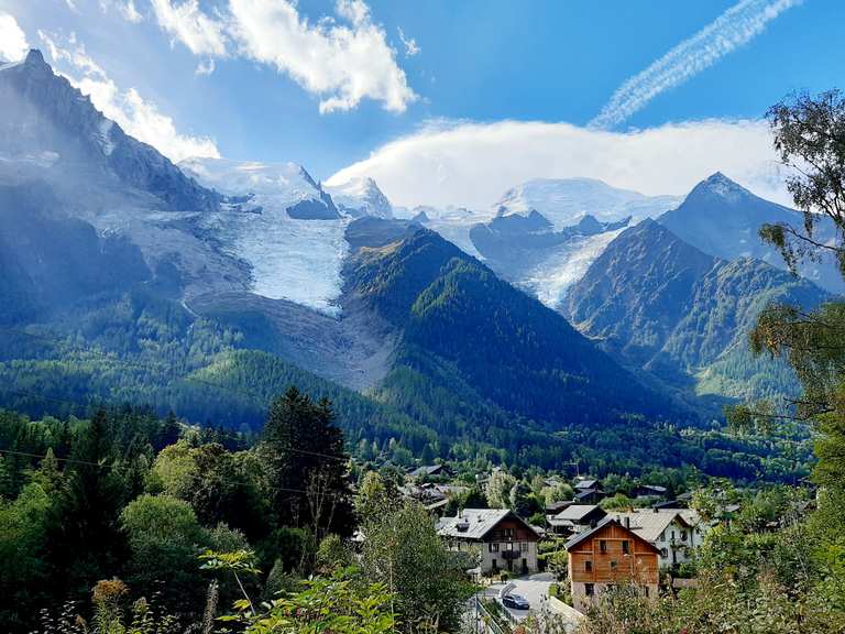 Uitzicht op de Mont Blanc – Col des Montets rondtocht vanuit Les ...