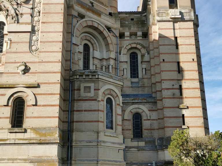 Basilique Sainte Germaine de Pibrac - Itinéraires vélo et carte | Komoot