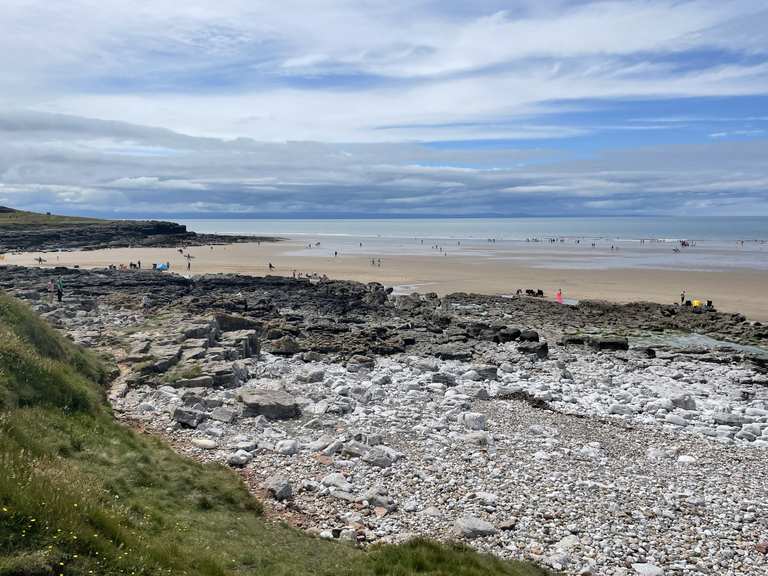 Kenfig Burrows Nature Reserve to Porthcawl loop | bike Tour | Komoot
