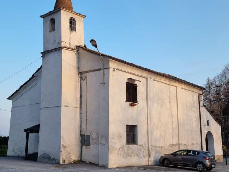 Heiligtum von Sant'Anna di Roccabruna: Wanderungen und Rundwege | komoot