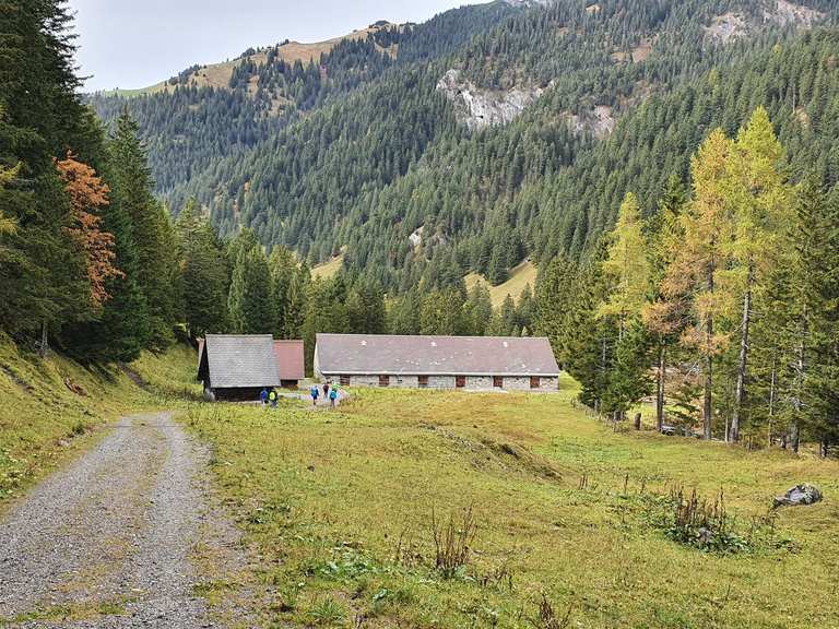 Untere Alp Pradamee Malbun: Wanderungen und Rundwege | komoot