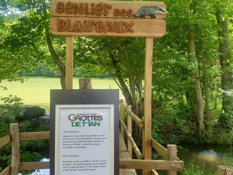 La Lesse – Dorf Belvaux boucle au départ de Han-sur-Lesse | randonnée ...