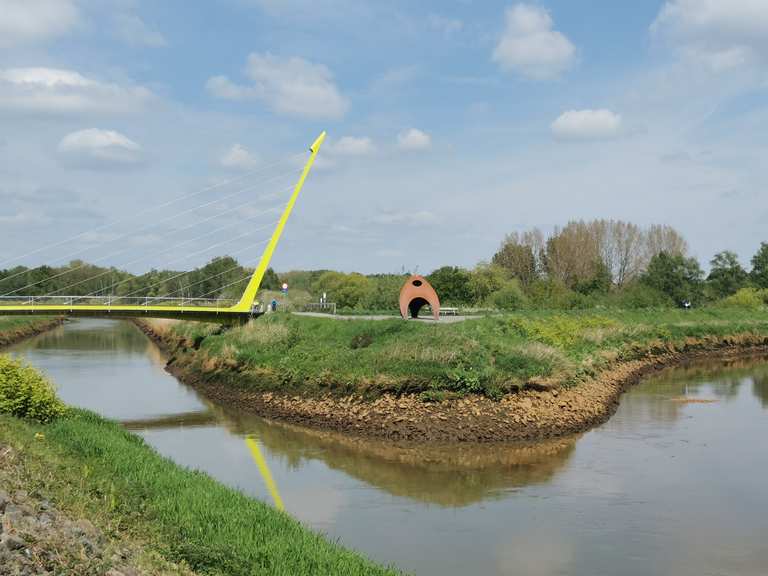 Confluencia de la Grote Nete y la Kleine Nete: Rutas de senderismo y ...