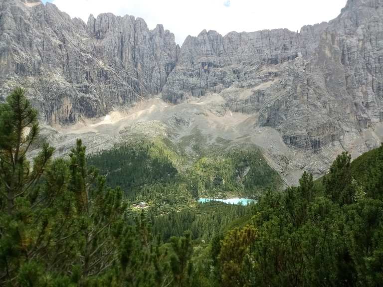 Lago Sorapis e Forcella Marcoira — giro ad anello dal Passo Tre Croci ...