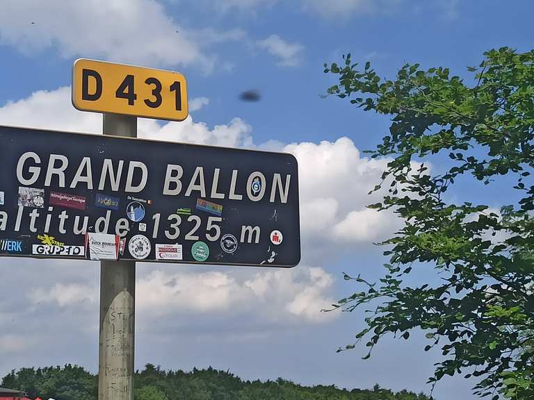 Grand Ballon Road Cycle Routes and Map | Komoot