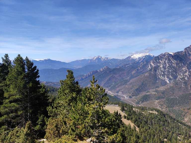 Vía del Nicolau y Coll de Pal - circular gravel por el Parque Natural ...
