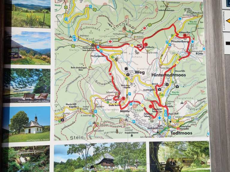 Wasserfälle Todtmoos – Rabenschlucht Runde von Todtmoos | Wanderung ...