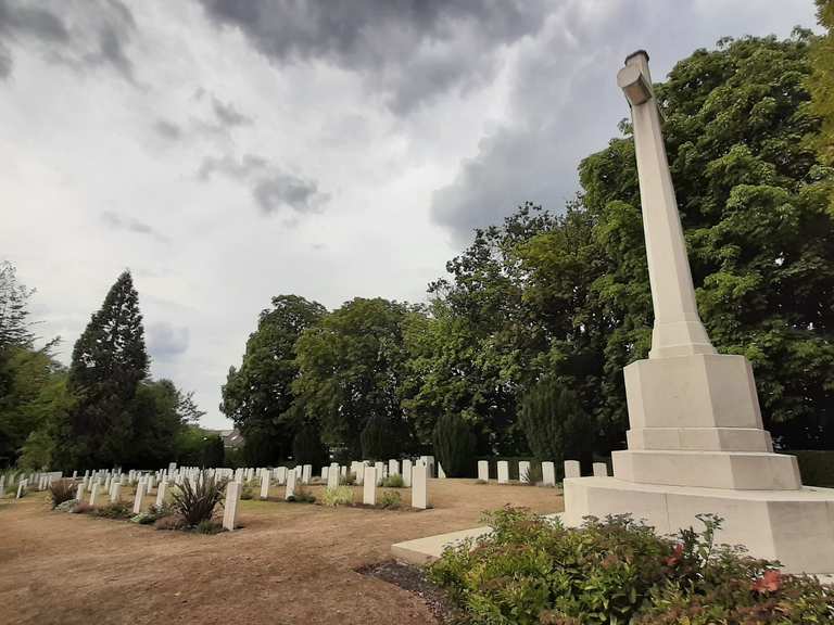 Ramparts Cemetery, Lille Gate - Ieper : Radtouren und Radwege | komoot