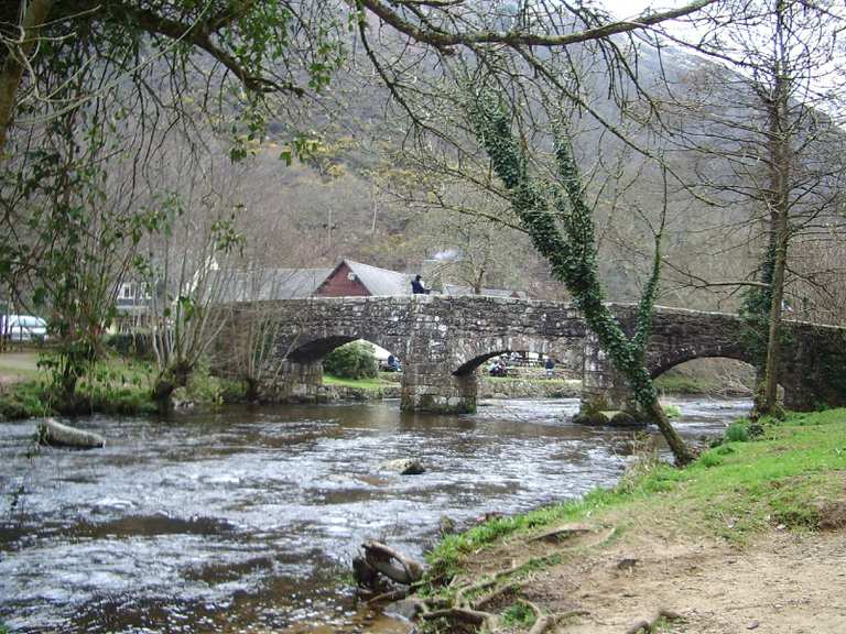 Fingle Bridge Routes for Walking and Hiking | Komoot