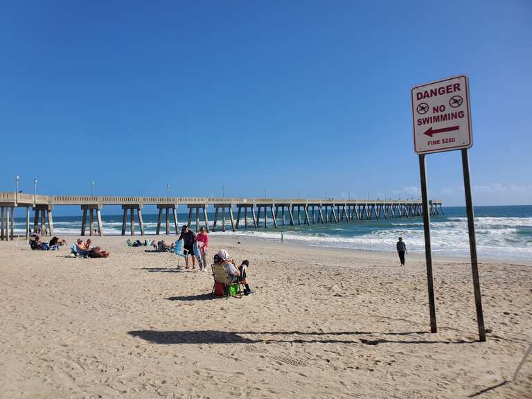 Wrightsville Beach loop via Gary Shell Cross City Trail — Wilmington ...