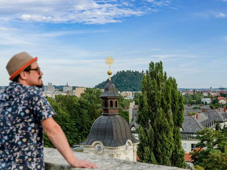 Over the mountains, in the middle of the city – Graz city hiking trails ...