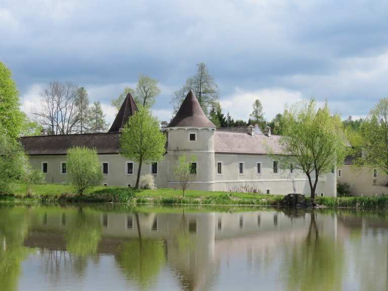 Schloss Waldreichs – Ruine Dobra Stausee Dobra Runde von Peygarten ...
