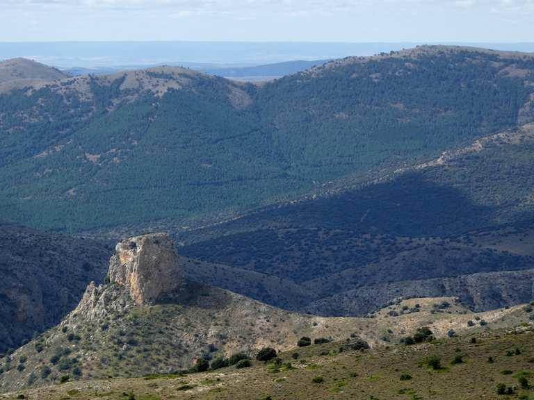 Peñas de Herrera desde la Sierra del Moncayo: Wanderungen und Rundwege ...
