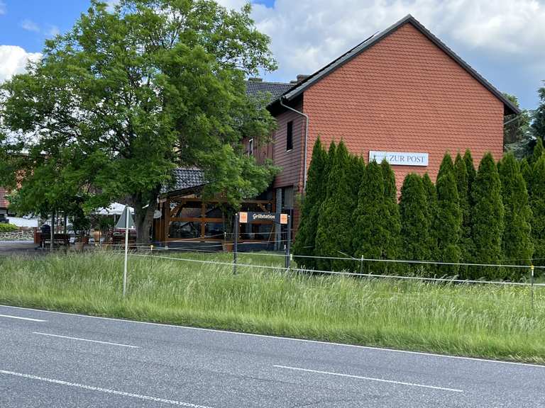 Restaurant "Zur Post" Hebel - Cycle Routes and Map | Komoot