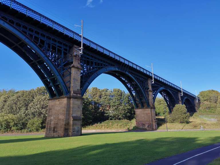 Newcastle to Tynemouth loop | bike Tour | Komoot