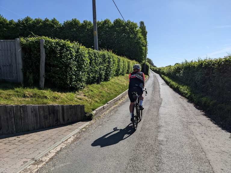 Pilgrims Way - Otford to Row Dow Climb (4%) - Road Cycle Routes and Map ...