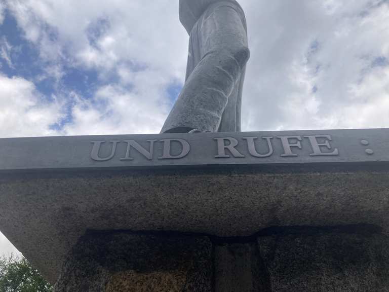Skulptur "Der Rufer" - Cycle Routes and Map | Komoot