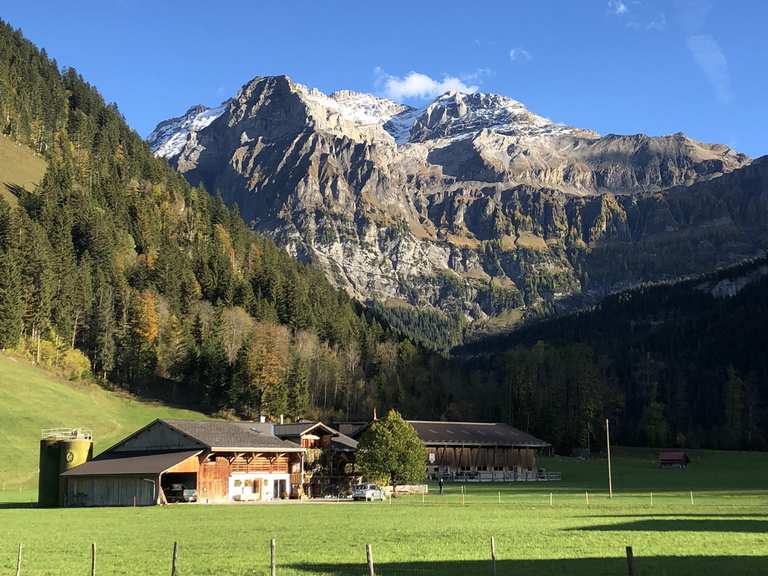 Simmen Falls – Simmen Falls loop from Lenk | hike | Komoot