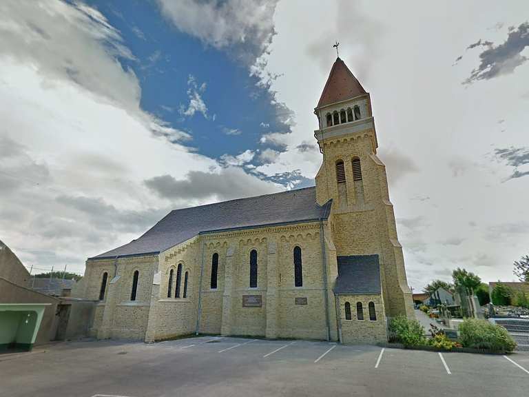 Plage des Hemmes de Marck and the chemin des Dunes — loop from Les ...