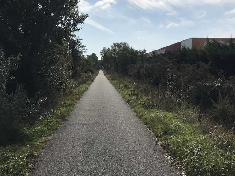 Belle section de la Vélocéan - Itinéraires vélo et carte | Komoot