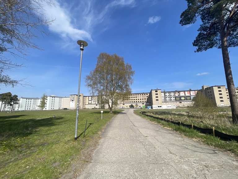 Jugendherberge Prora mit Zeltplatz: Wanderungen und Rundwege | komoot