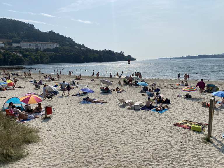 Praia de Sabadelle por la Playa de Magdalena — ida y vuelta desde ...