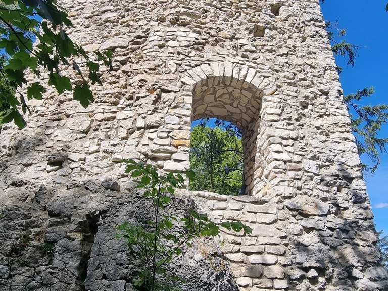Hohen Melchingen – Burgruine Holstein Runde von Erpfingen | Wanderung ...