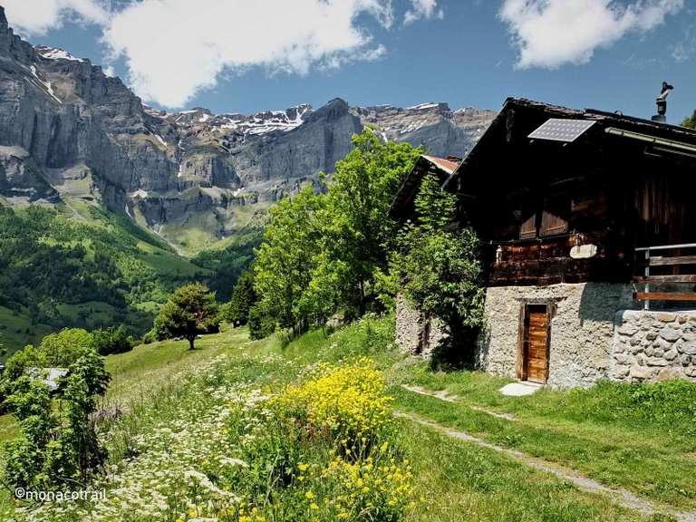 Über die Albinenleitern von Leukerbad nach Albinen – Leukerbad ...