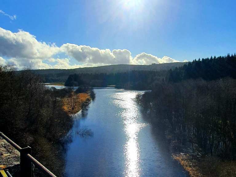 Kielder Dam – Kielder Viaduct loop from Falstone | bike Tour | Komoot