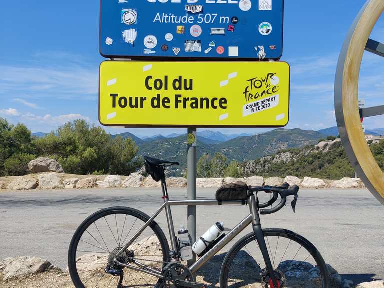 Col d’Èze - Itinéraires vélo et carte | Komoot