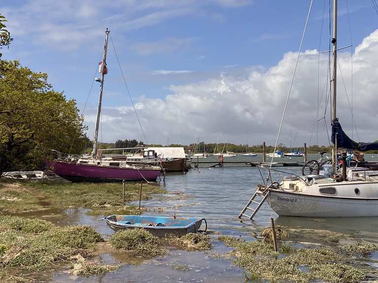 Chichester Marina and Dell Quay loop from Chichester — Chichester ...