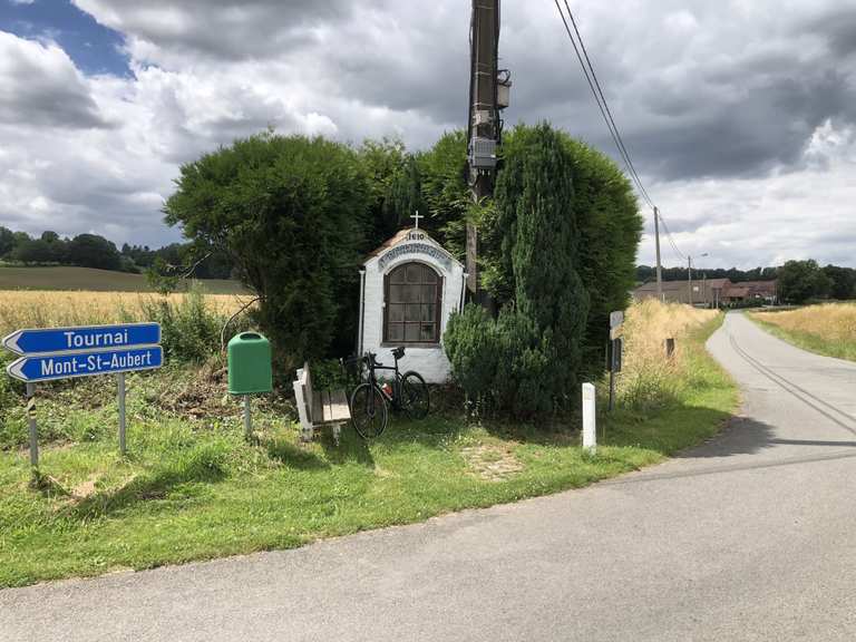 Mont Saint-Aubert via Croix Jubaru Itinéraires vélo et carte | Komoot