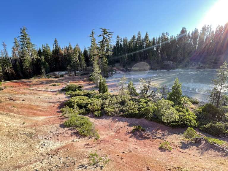 Boiling Springs Lake: Wanderungen und Rundwege | komoot