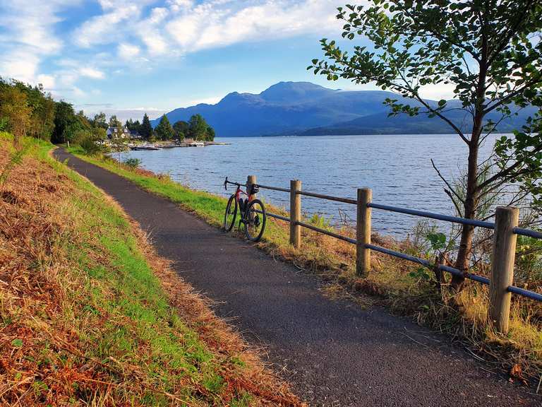 West Loch Lomond cycle path loop from Tarbet - Loch Lomond & The Trossarchs National Park | bike ...