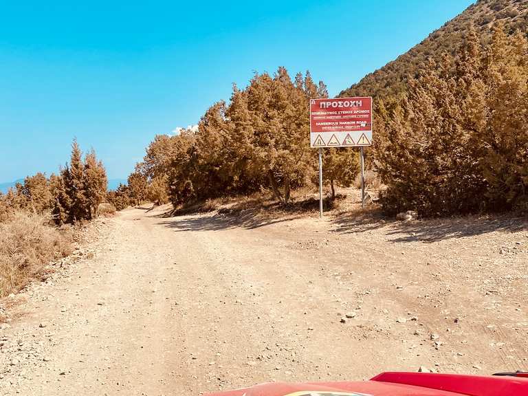 Pano Arodes - adventurous narrow road - Sentiers et pistes de VTT | Komoot