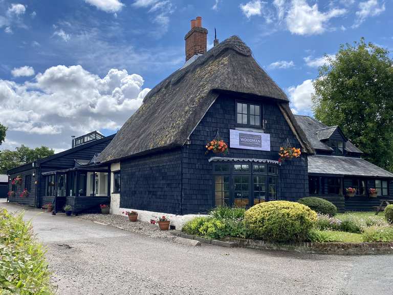 Woodman Inn Nuthampstead USAF Museum : Radtouren und Radwege | komoot