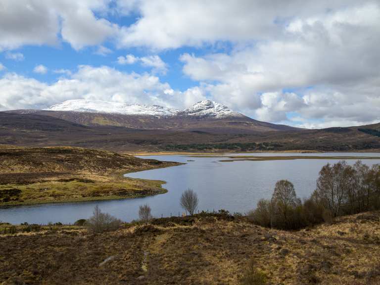 Loch Glass loop from Garve – Ben Wyvis National Nature Reserve | ride ...