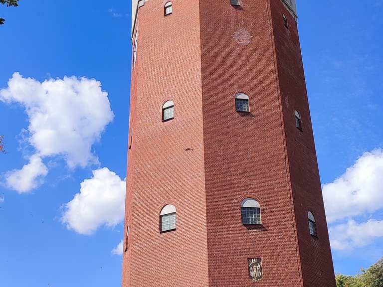 Finsterwalder Wasserturm - Itinéraires vélo et carte | Komoot