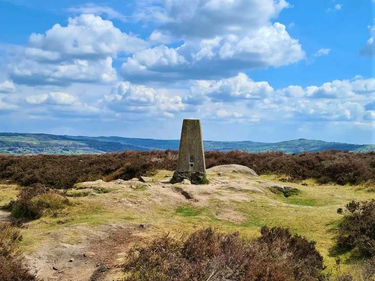 Stanton Moor, Rowsley & the River Derwent loop from Darley Bridge ...