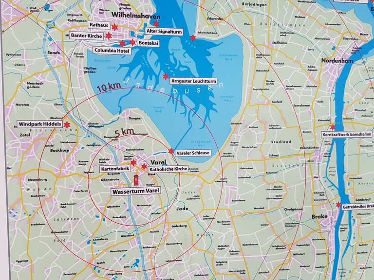 Wasserturm Varel : Radtouren und Radwege | komoot