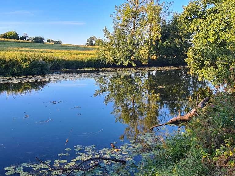 Toller Jagst Blick – Schloss Kirchberg Runde von Crailsheim ...